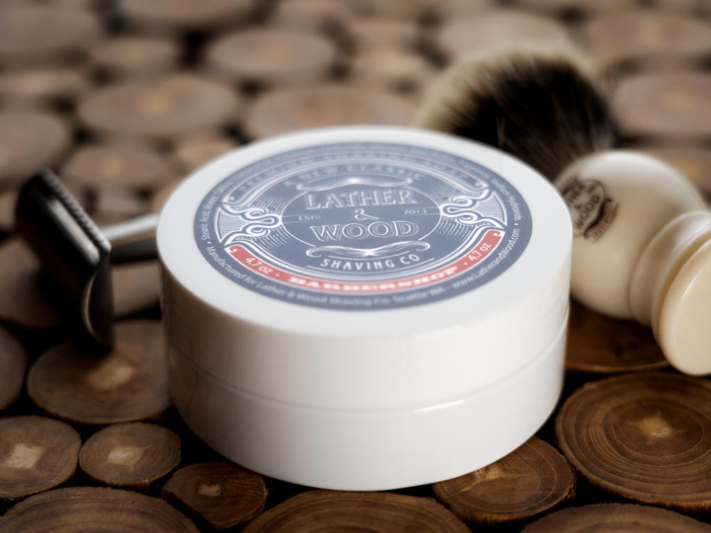 Luxury Shaving Soap - Barbershop – Lather & Wood Shaving Co