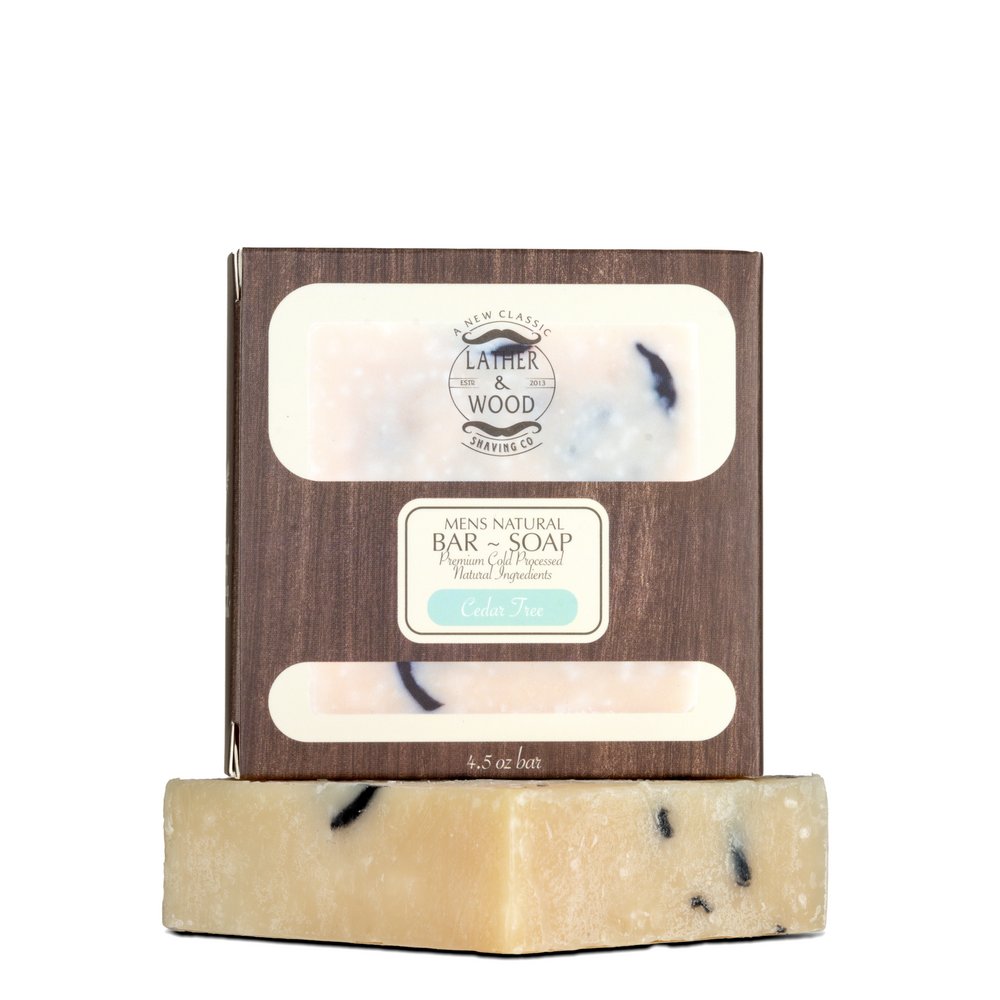 Bar Soap - Handmade - Cedar Tree – Lather & Wood Shaving Co