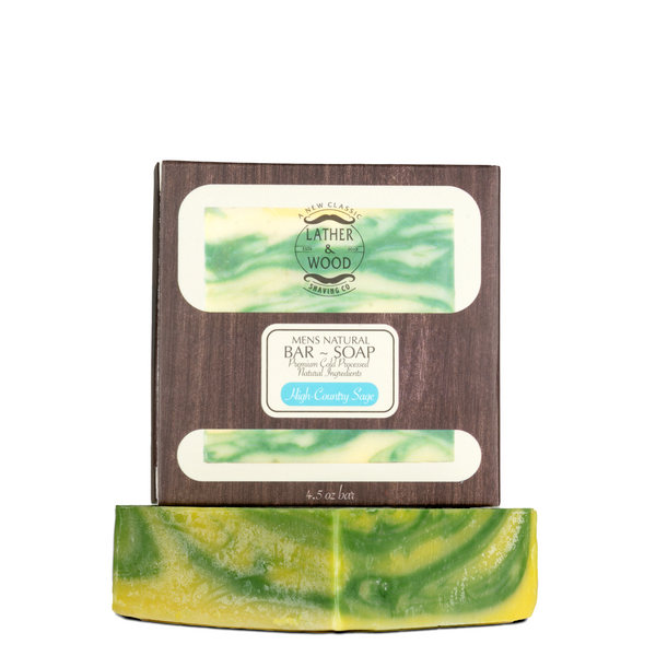 Bar Soap - Handmade - Sage – Lather & Wood Shaving Co